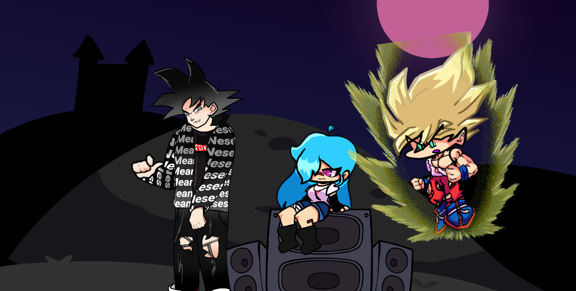 SUPER SAIYAN BOYFRIEND Mod for Friday Night Funkin' | FNF Mods