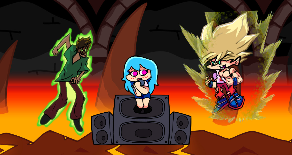 SUPER SAIYAN BOYFRIEND Mod for Friday Night Funkin' | FNF Mods