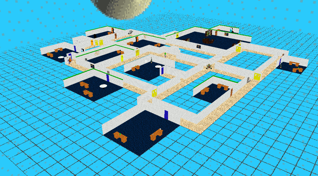 my attempt to make a floor 1 map Mod for Baldi's Basics | Baldi Mods