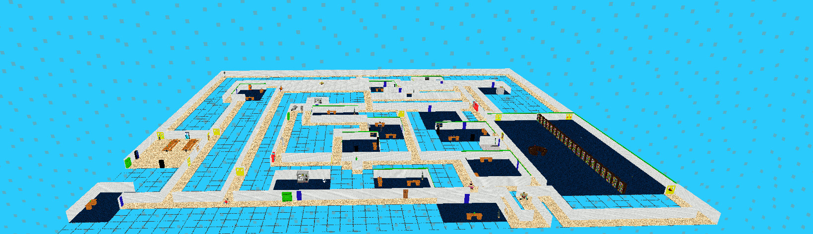 my attempt to make a floor 2 map Mod for Baldi's Basics | Baldi Mods