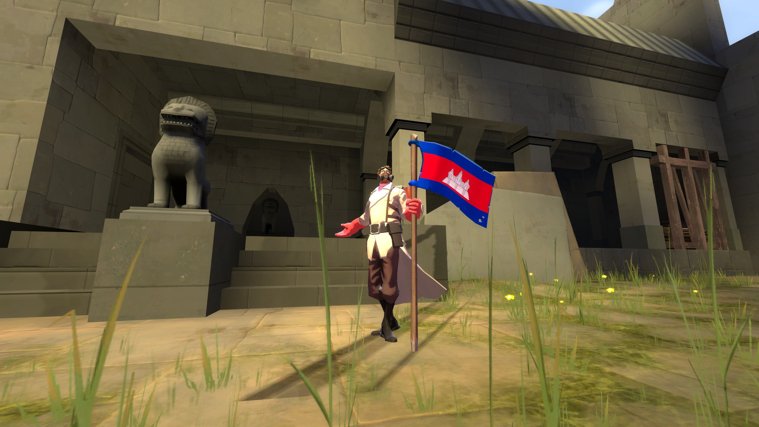 Cambodia Flag (Flying Colors Retexture)) Mod for Team Fortress 2 | TF2 Mods