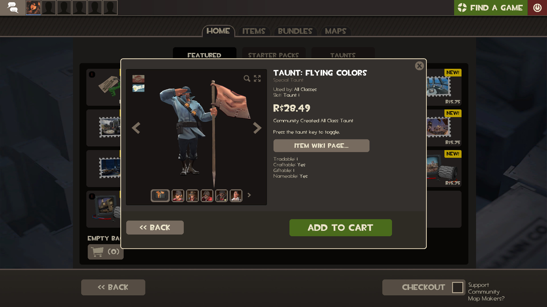 WAR flags Mod for Team Fortress 2 | TF2 Mods