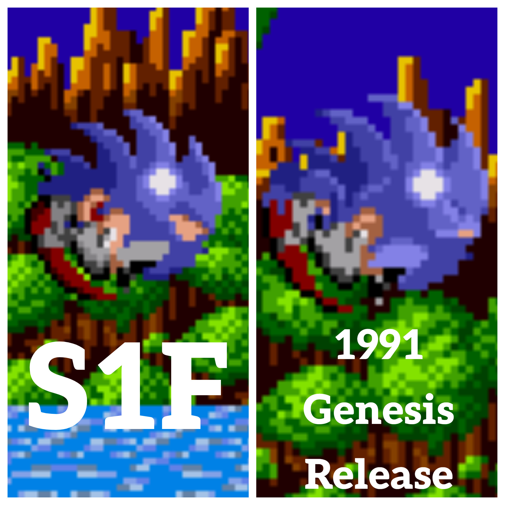 Genesis-accurate Sprites v4.5 Mod for Sonic the Hedgehog Forever | S1F Mods