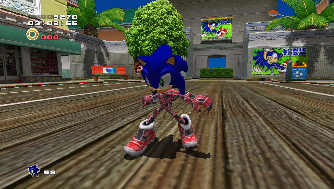 Race Suit Sonic/Shadow Mod for Sonic Adventure 2 | SA2 Mods
