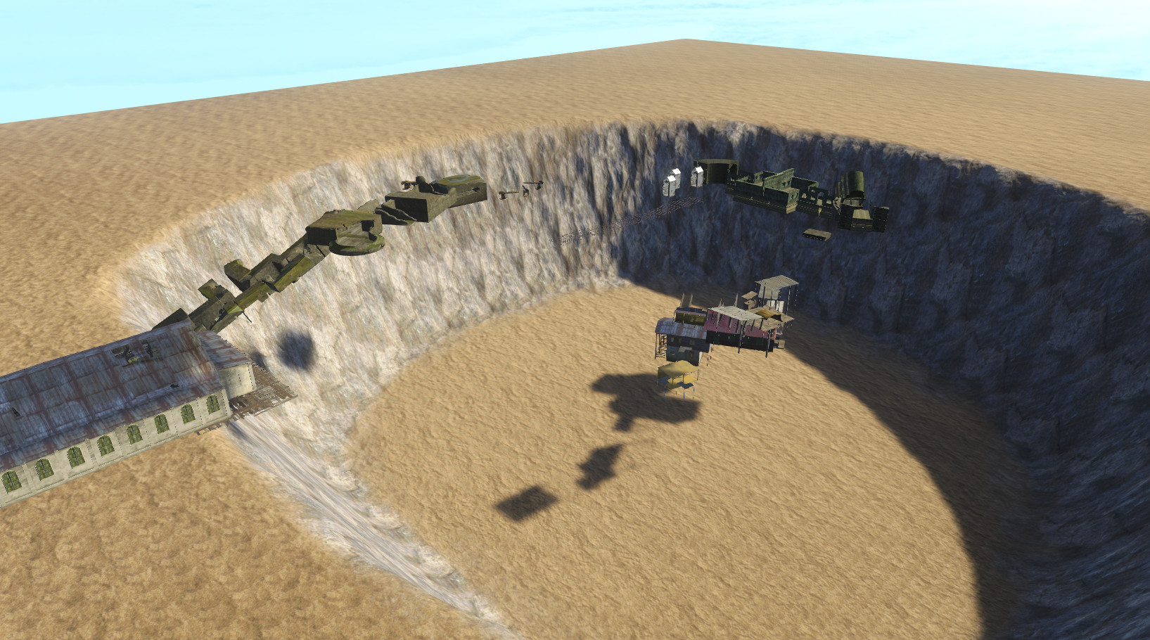 Big Crater obstacle course Mod for Far Cry 3 | FC3 Mods