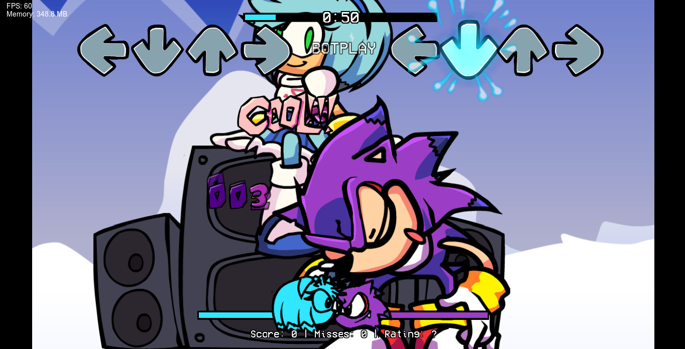 Playable D-Side Sonic (Sonic.EXE Style) + FLA Mod for Friday Night ...