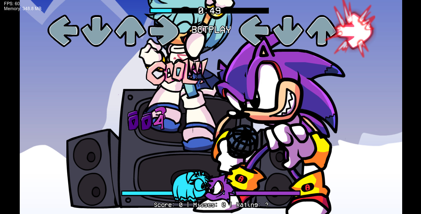 Playable D-Side Sonic (Sonic.EXE Style) + FLA Mod for Friday Night ...