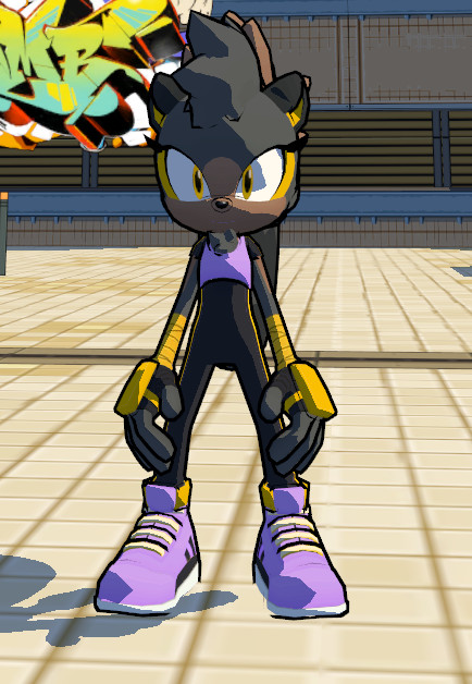 Tangle (Sonic Forces Speed Battle) Mod for Bomb Rush Cyberfunk | BRC Mods