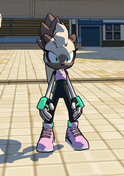 Tangle (Sonic Forces Speed Battle) Mod for Bomb Rush Cyberfunk | BRC Mods