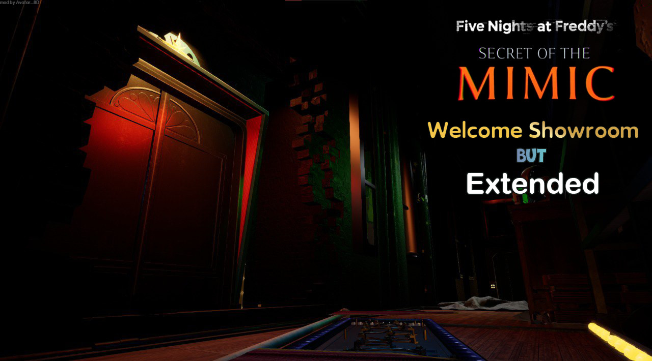 Welcome Showroom - Extended Mod for Five Nights at Freddy's Secret of ...