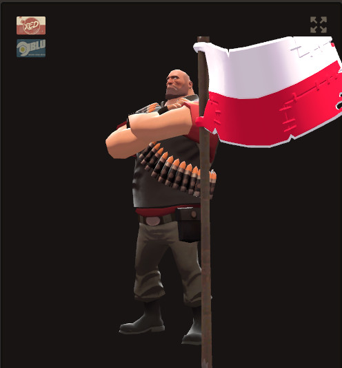 Polish flag for Flying Colors Mod for Team Fortress 2 | TF2 Mods