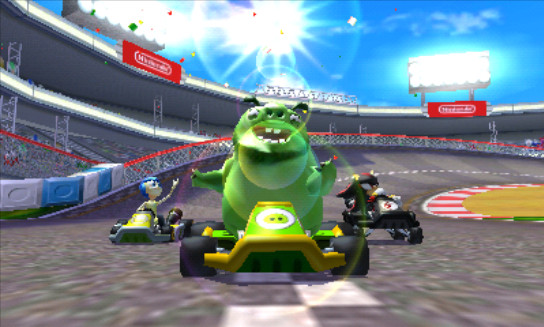 Leonard (Angry Birds) Mod for Mario Kart 7 | MK7 Mods