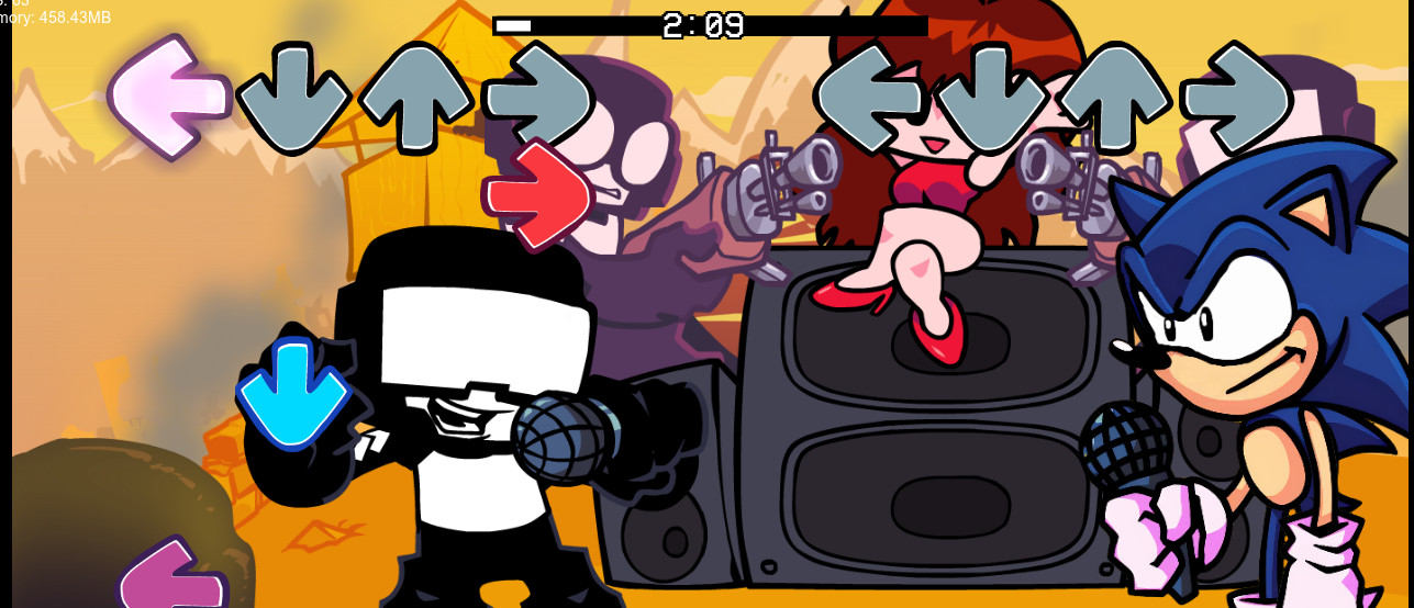 Faker Sonic But is Normal (V Slice UPDATE) Mod for Friday Night Funkin ...