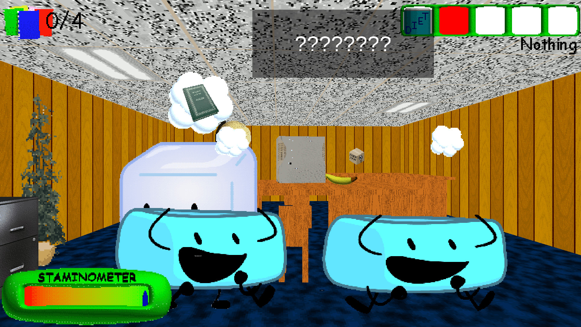 BFDI characters as STUDENTS Mod for Baldi's Basics | Baldi Mods