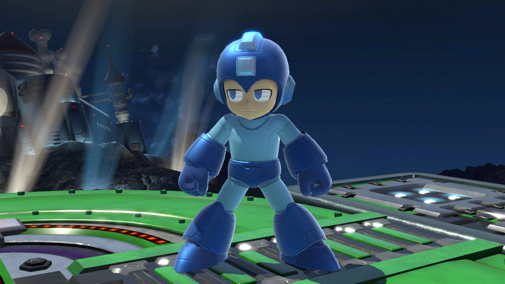 Mega Man Blinking Idle Mod for Super Smash Bros. Ultimate | SSBU Mods