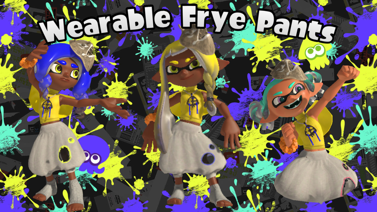 Wearable Frye Pants Mod for Splatoon 3 | Splatoon 3 Mods