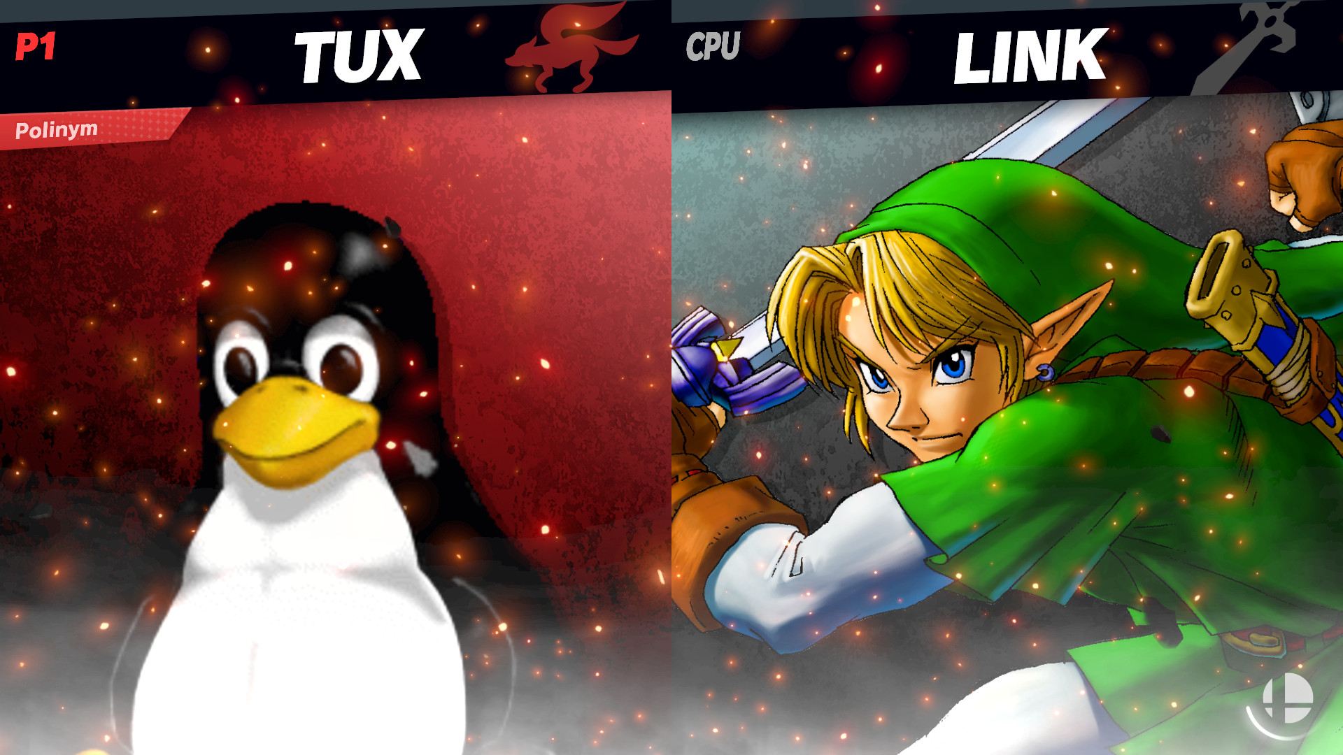 Tux the Penguin (Linux) over Falco Mod for Super Smash Bros. Ultimate ...
