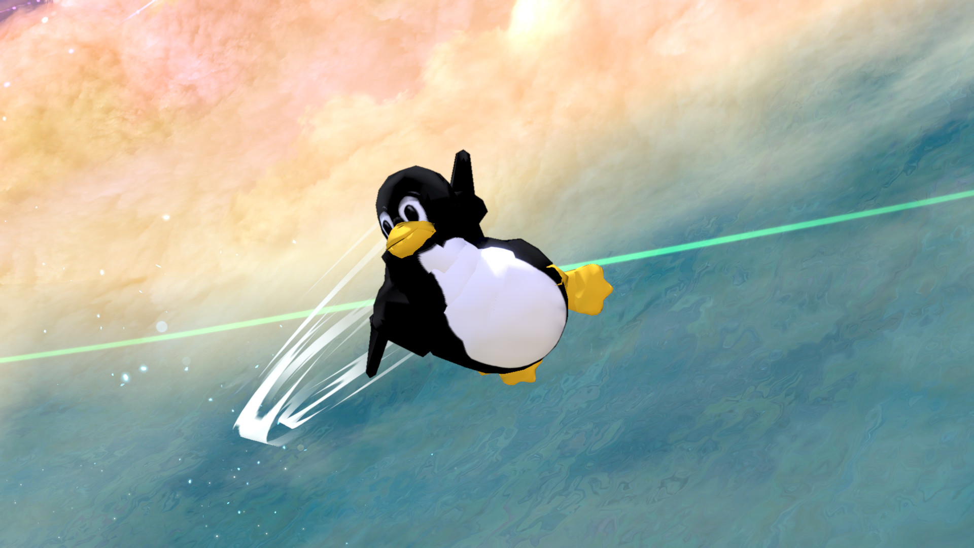 Tux the Penguin (Linux) over Falco Mod for Super Smash Bros. Ultimate ...