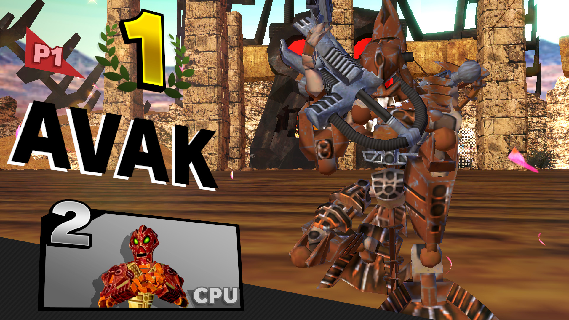 LEGO Bionicle Avak over Samus Mod for Super Smash Bros. Ultimate | SSBU ...