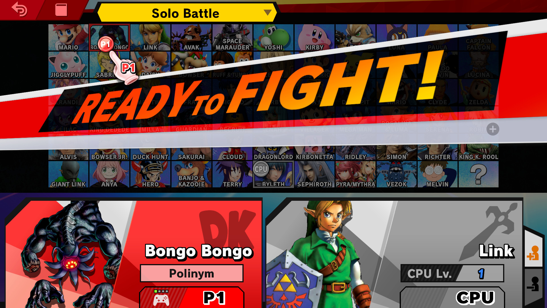 Bongo Bongo (Ocarina of Time) over Donkey Kong Mod for Super Smash Bros ...