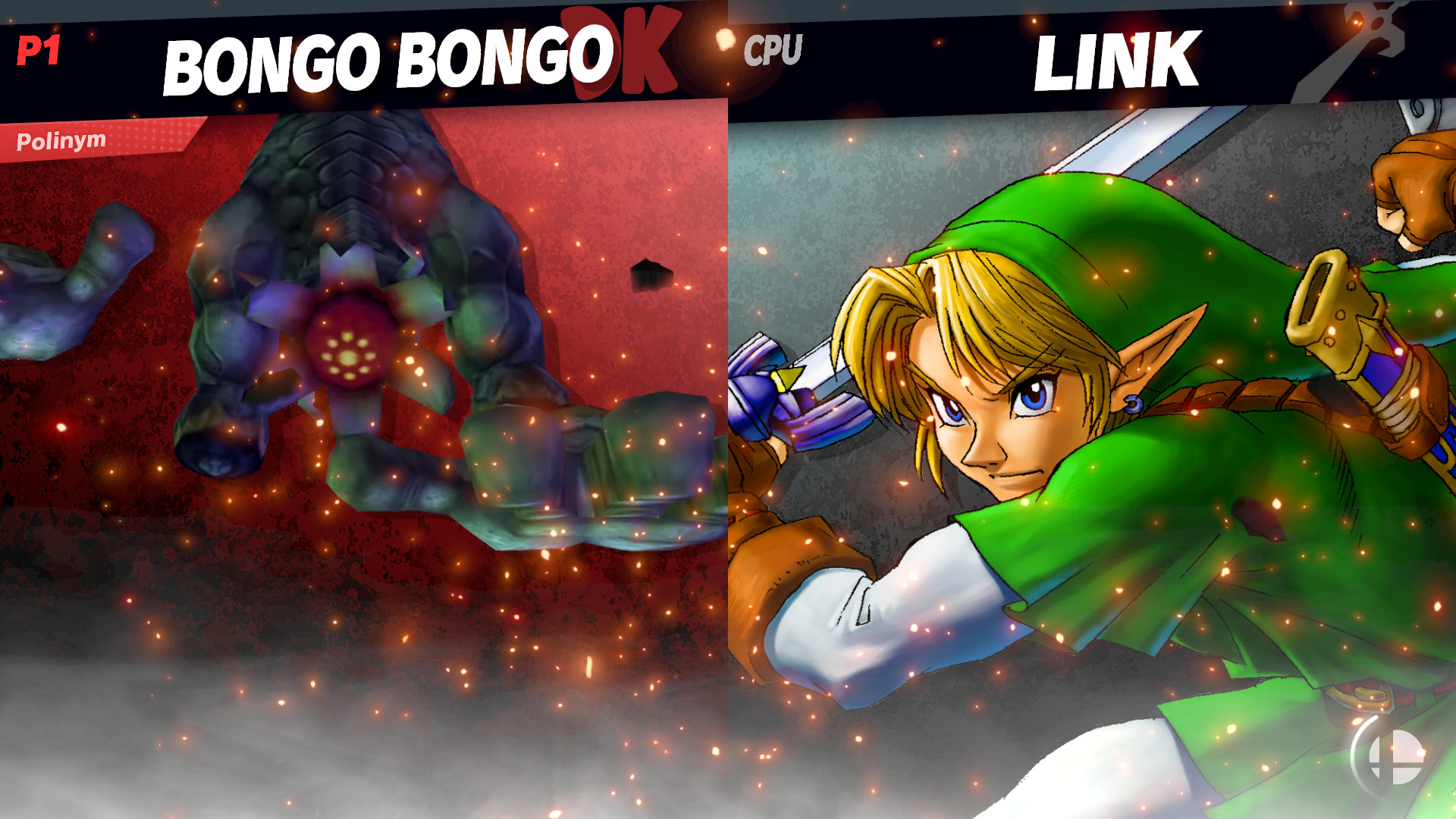 Bongo Bongo (Ocarina of Time) over Donkey Kong Mod for Super Smash Bros ...