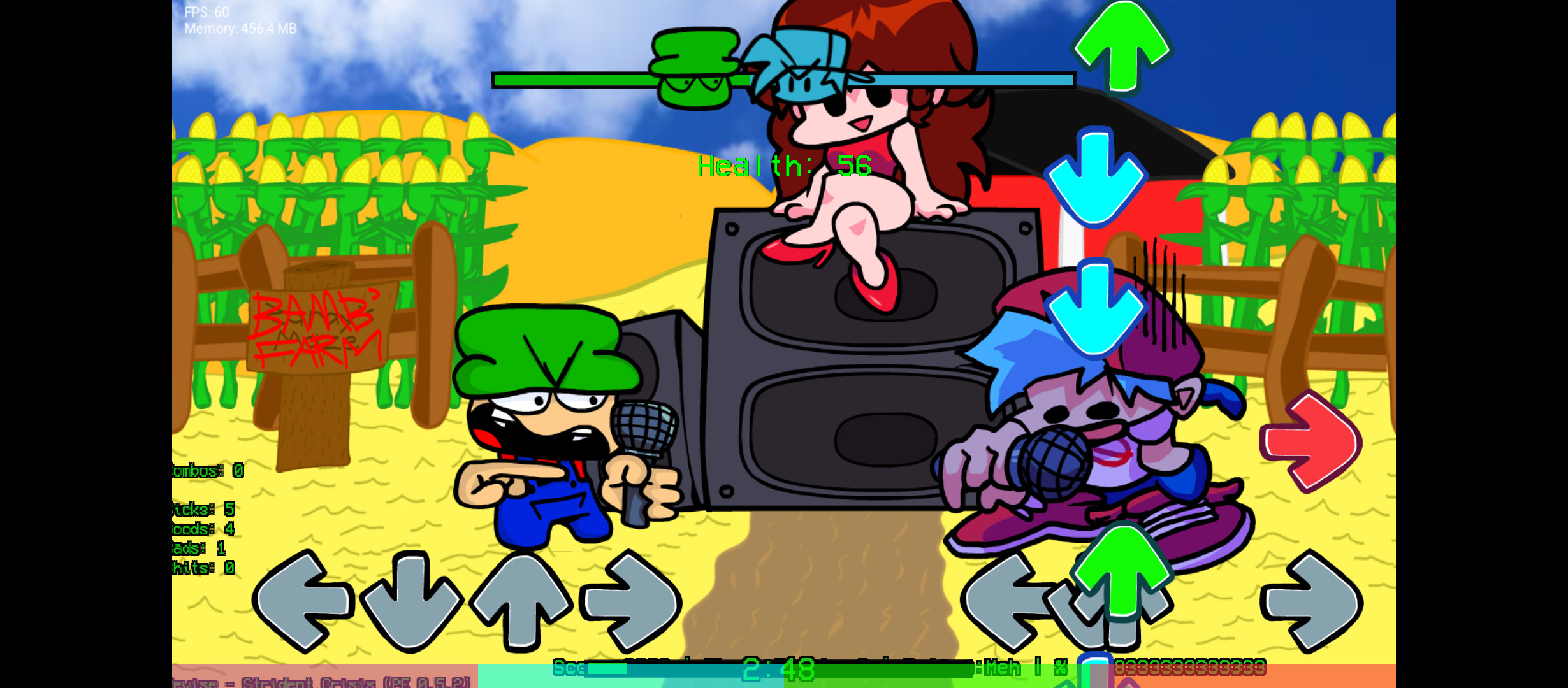 Strident mobile (works on PC too) Mod for Friday Night Funkin' | FNF Mods