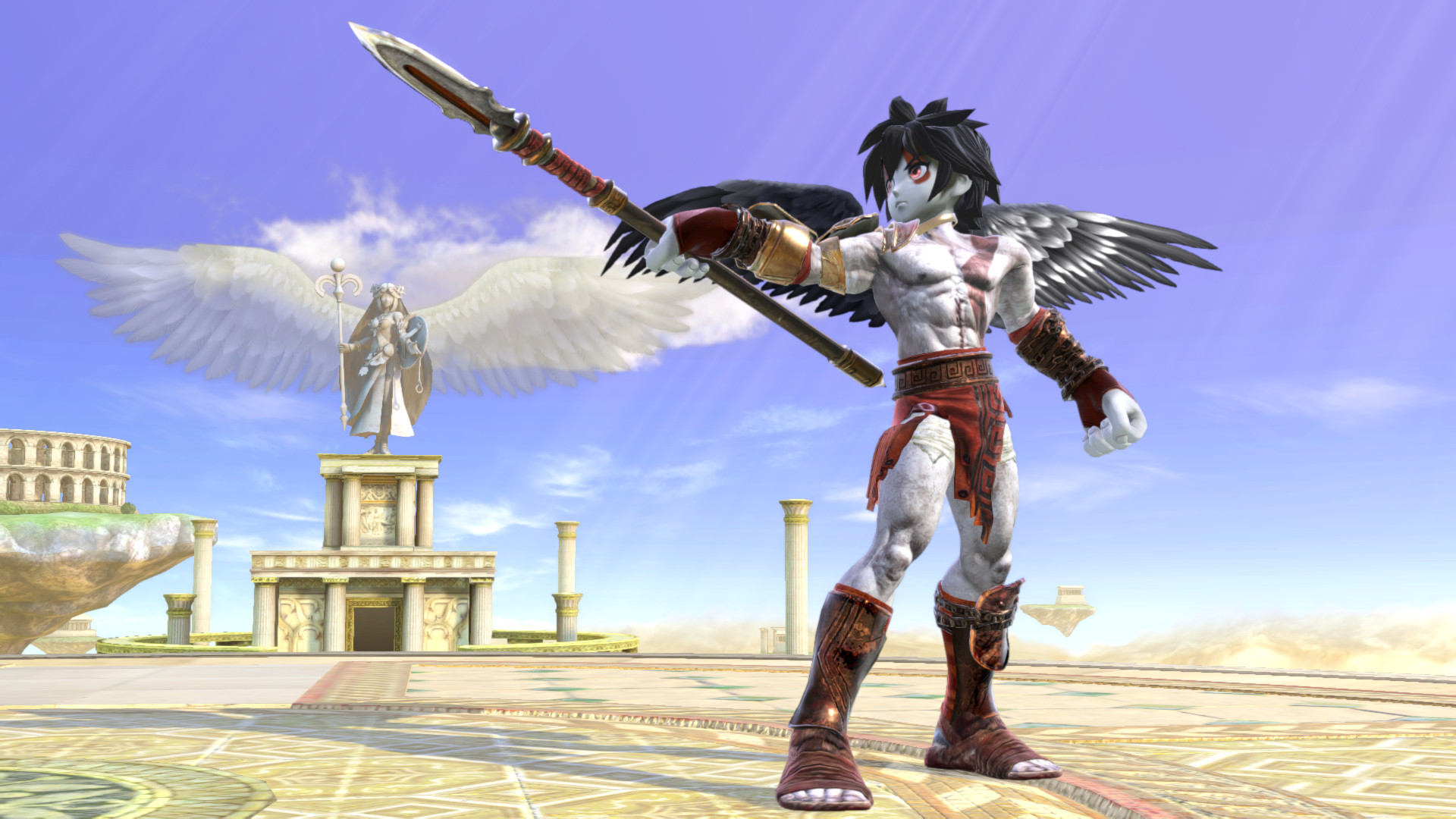 Kratos Dark Pit Mod for Super Smash Bros. Ultimate | SSBU Mods