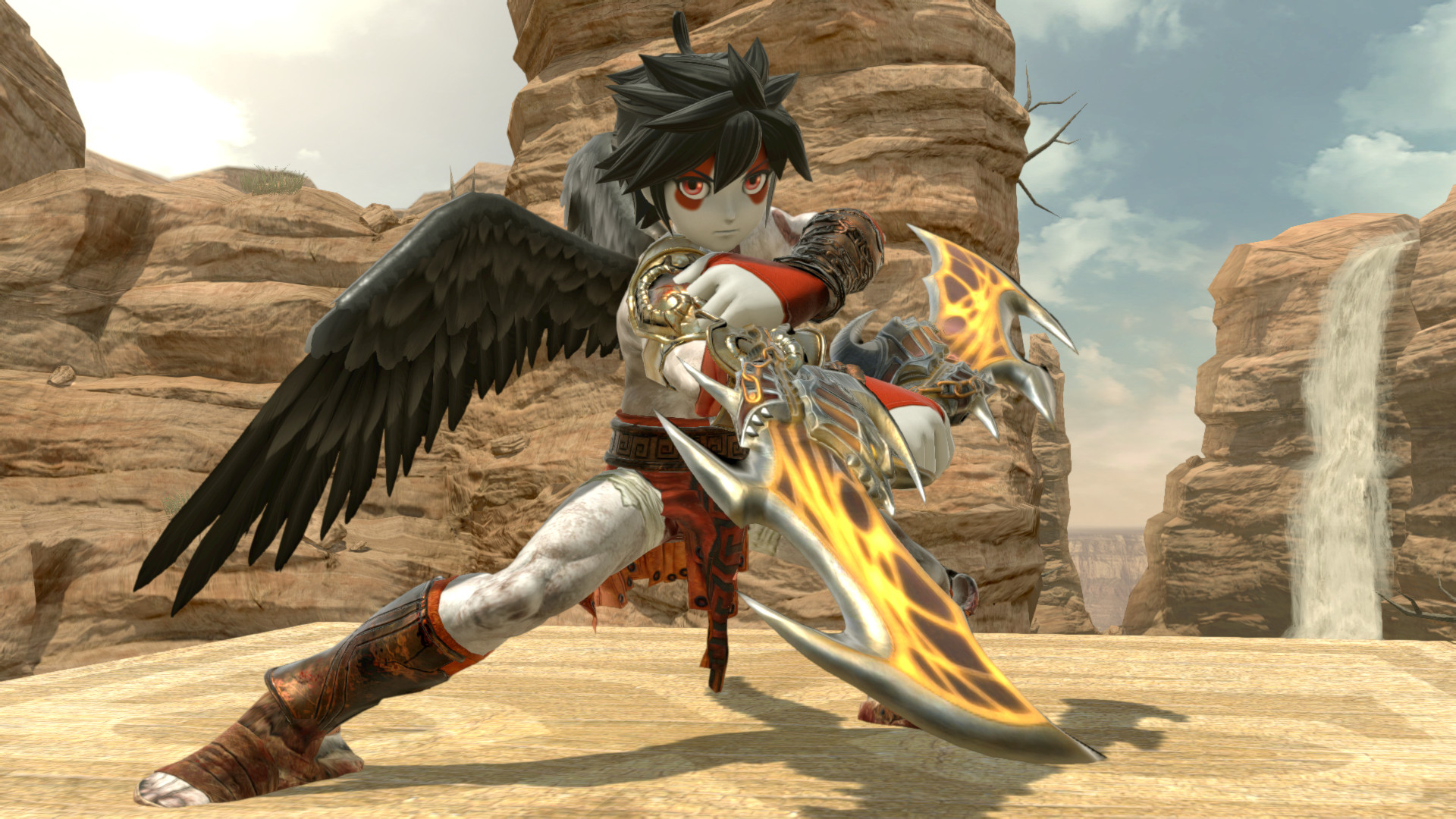 Kratos Dark Pit Mod for Super Smash Bros. Ultimate | SSBU Mods