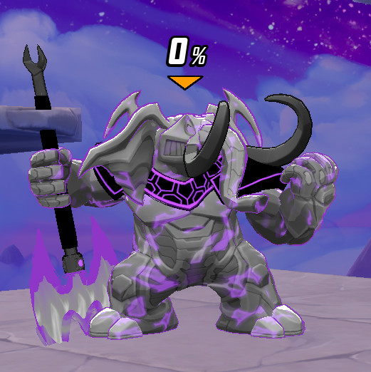 dark purple neon Loxodont palette colors Mod for Rivals of Aether II ...