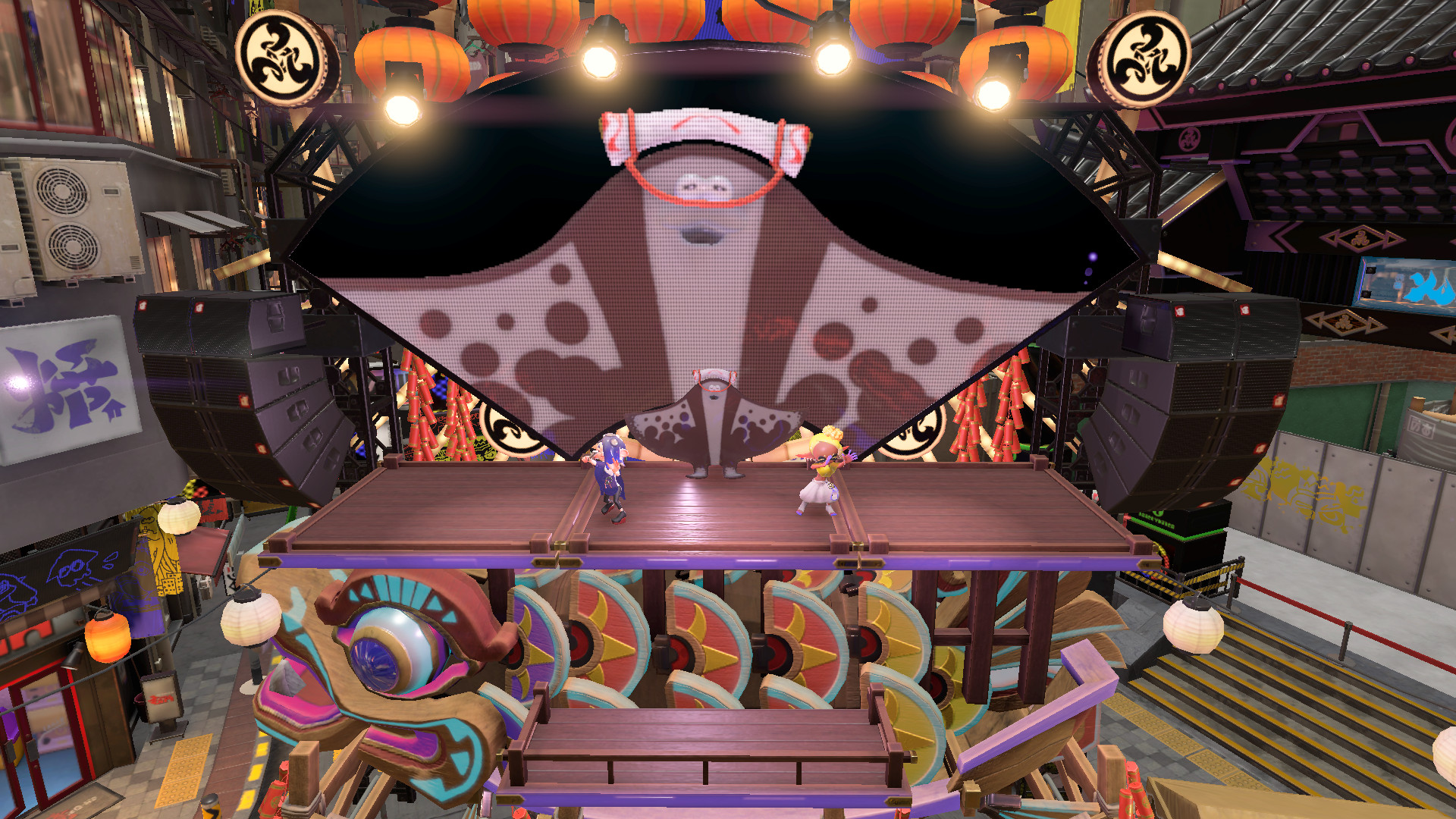 Splatsville over Grandfest Grounds Mod for Splatoon 3 | Splatoon 3 Mods