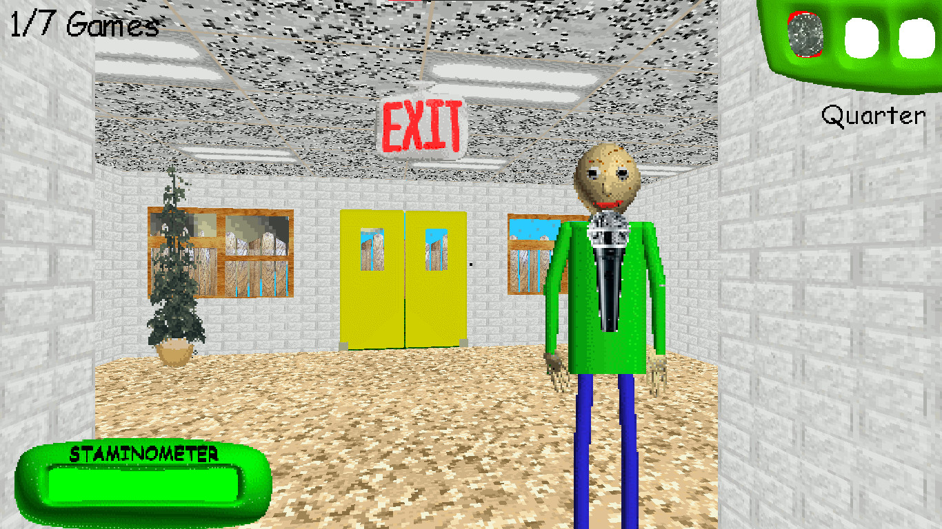Baldi has funni mic (OFFICIAL REMAKE) (JOKE MOD) Mod for Baldi's Basics | Baldi Mods
