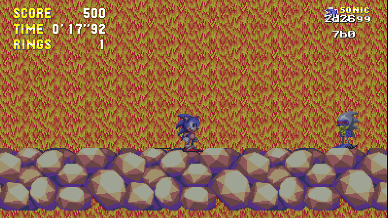 Sonic 1/CD Silver sonic over Sha Plays Silver Soni Mod for Sonic 3 A.I ...