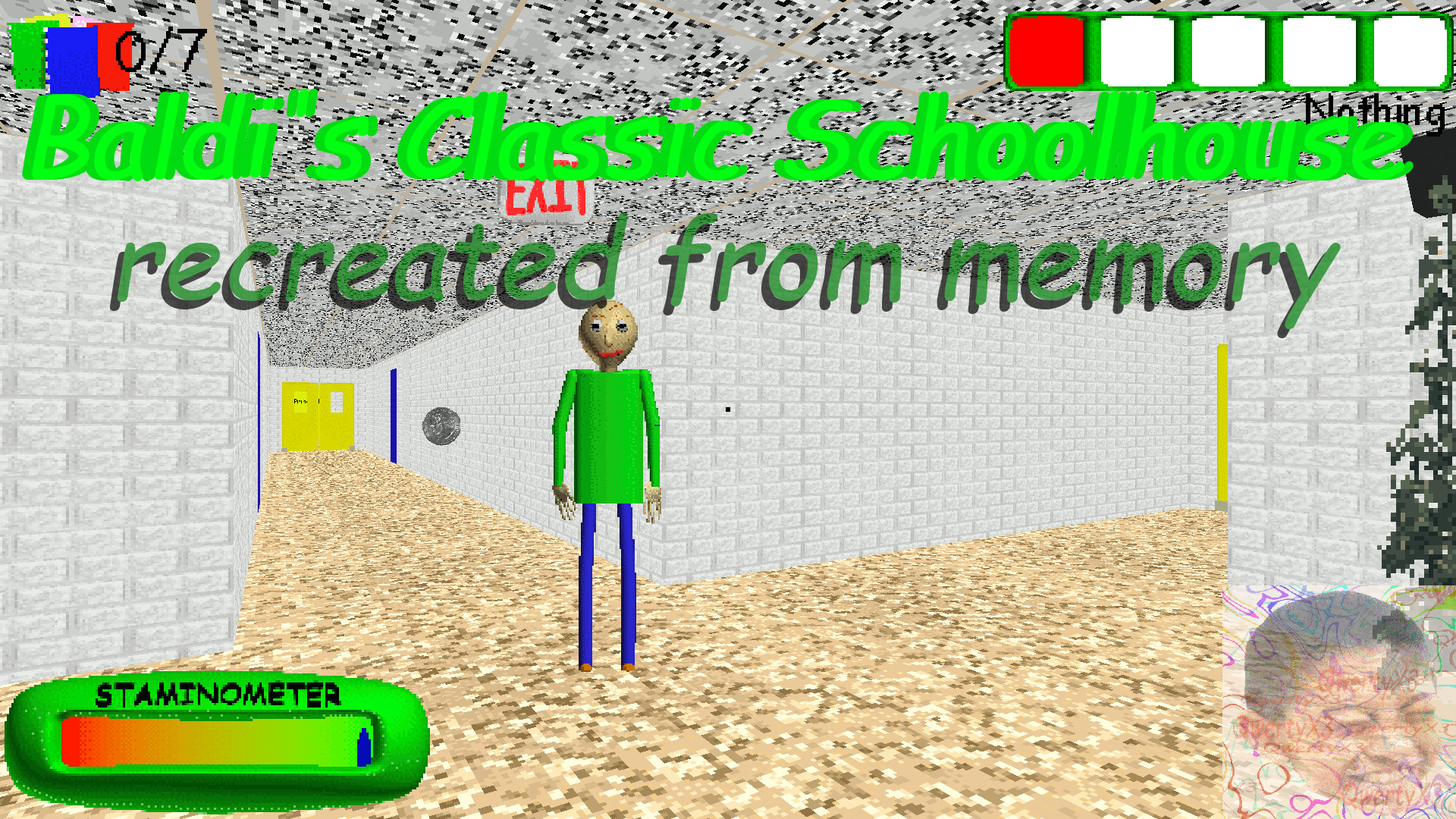Baldi S Classic Schoolhouse Recreated From Memory Mod For Baldi S