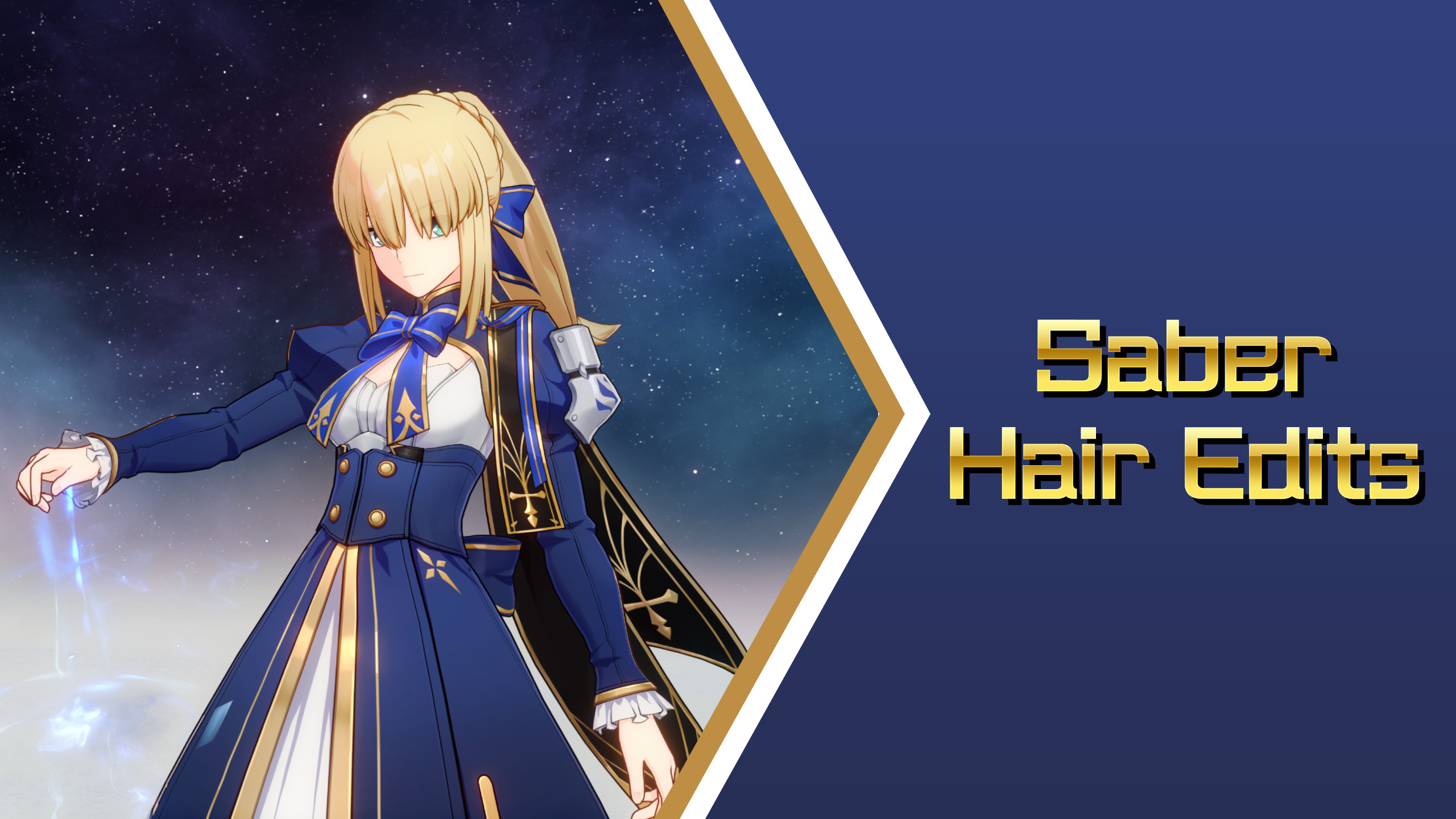 Saber - Hair Edits Mod for Honkai Star Rail | HSR Mods