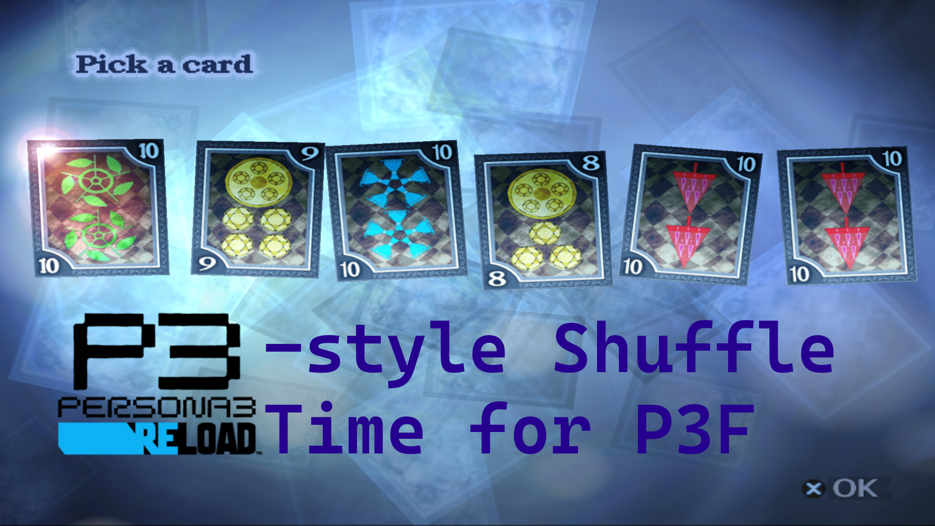 P3 Reload-style Shuffle Time Mod for Persona 3 FES | P3FES Mods