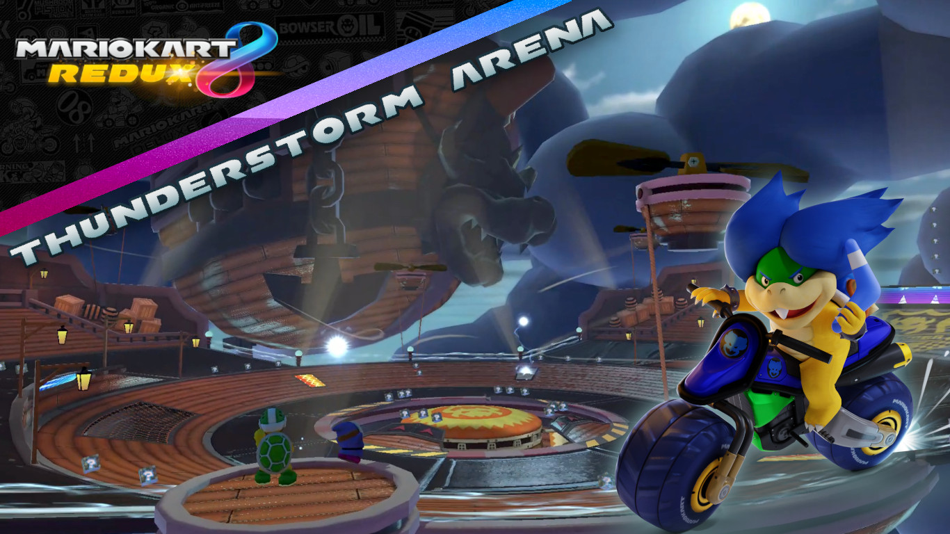 Thunderstorm Arena :: BCP Style Nitro Battle Track Mod for Mario Kart 8 ...