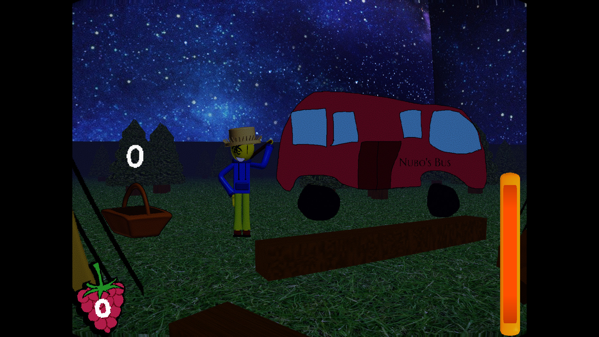 Nubo's Berry Harvest Camping Trip Mod for Baldi's Basics | Baldi Mods