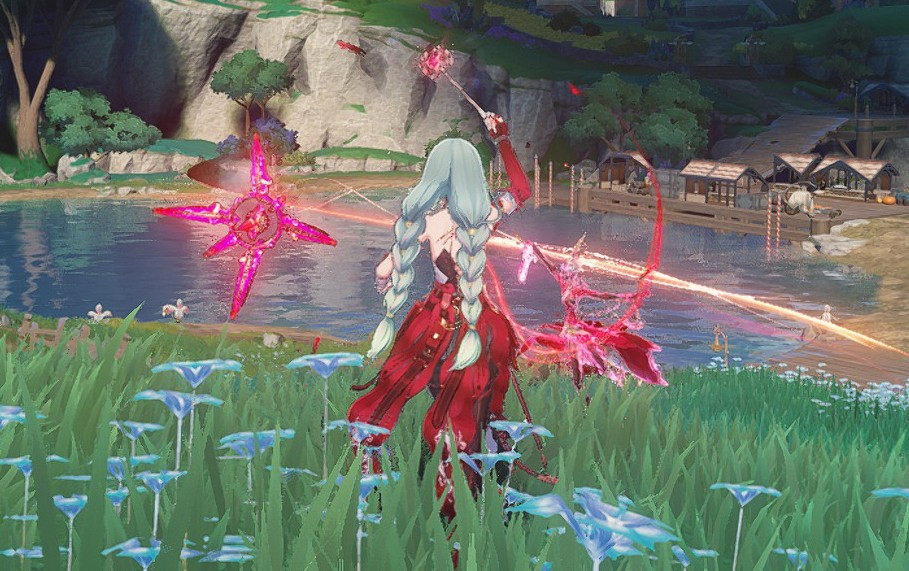 Red Cosmic Ripples Mod for Wuthering Waves | WuWa Mods