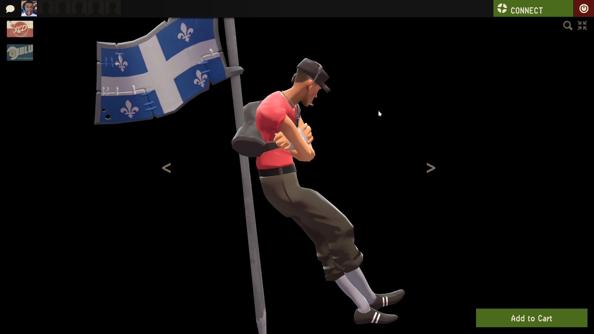 Flying Colors Quebec Flag Mod for Team Fortress 2 | TF2 Mods
