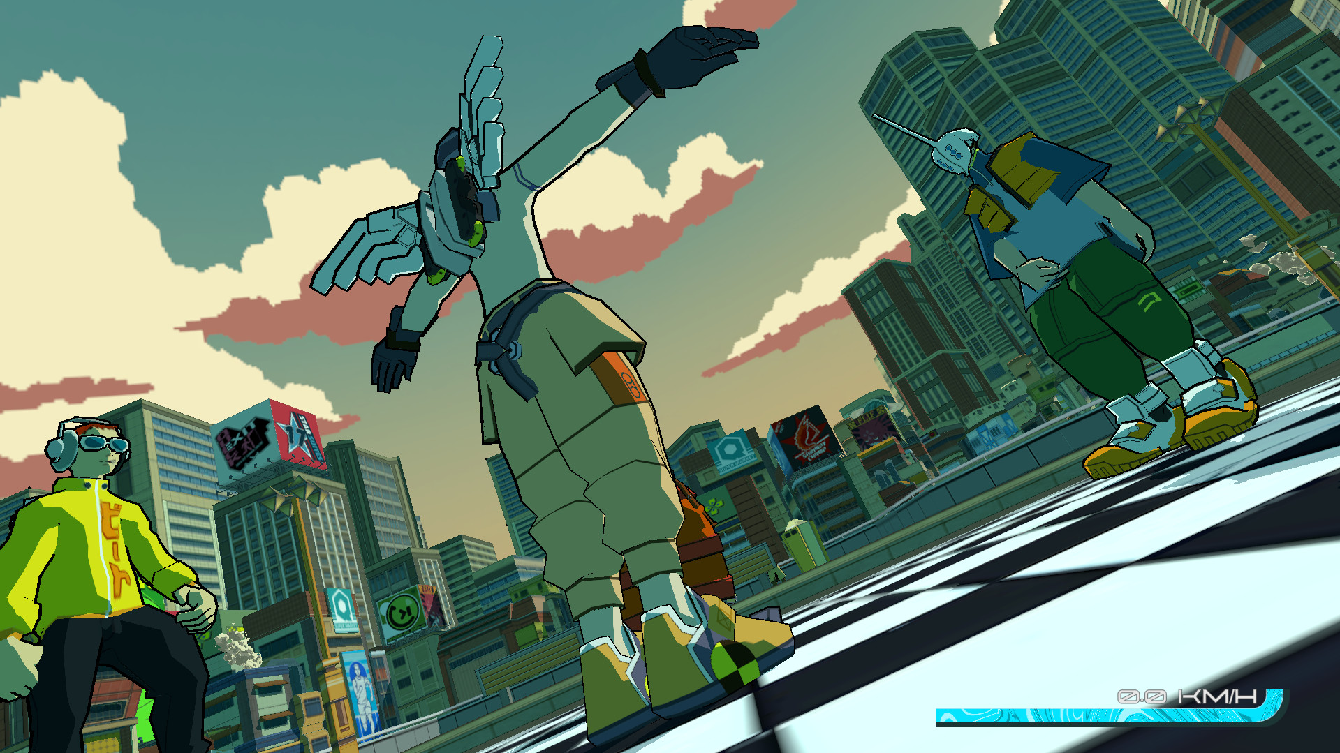 BOMB RUSH CYBERFUNK BETA ANIMATION PACKS (BOE) Mod for Bomb Rush ...