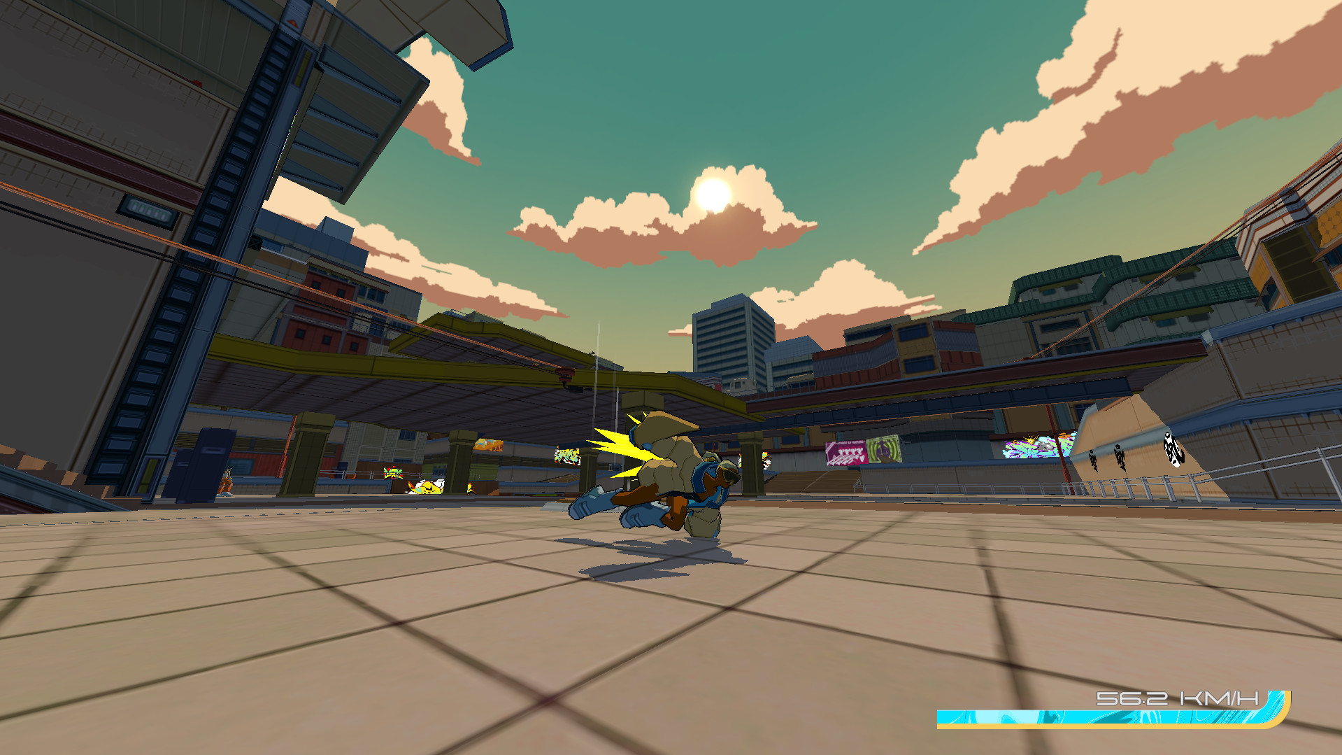 BOMB RUSH CYBERFUNK BETA ANIMATION PACKS (BOE) Mod for Bomb Rush Cyberfunk | BRC Mods