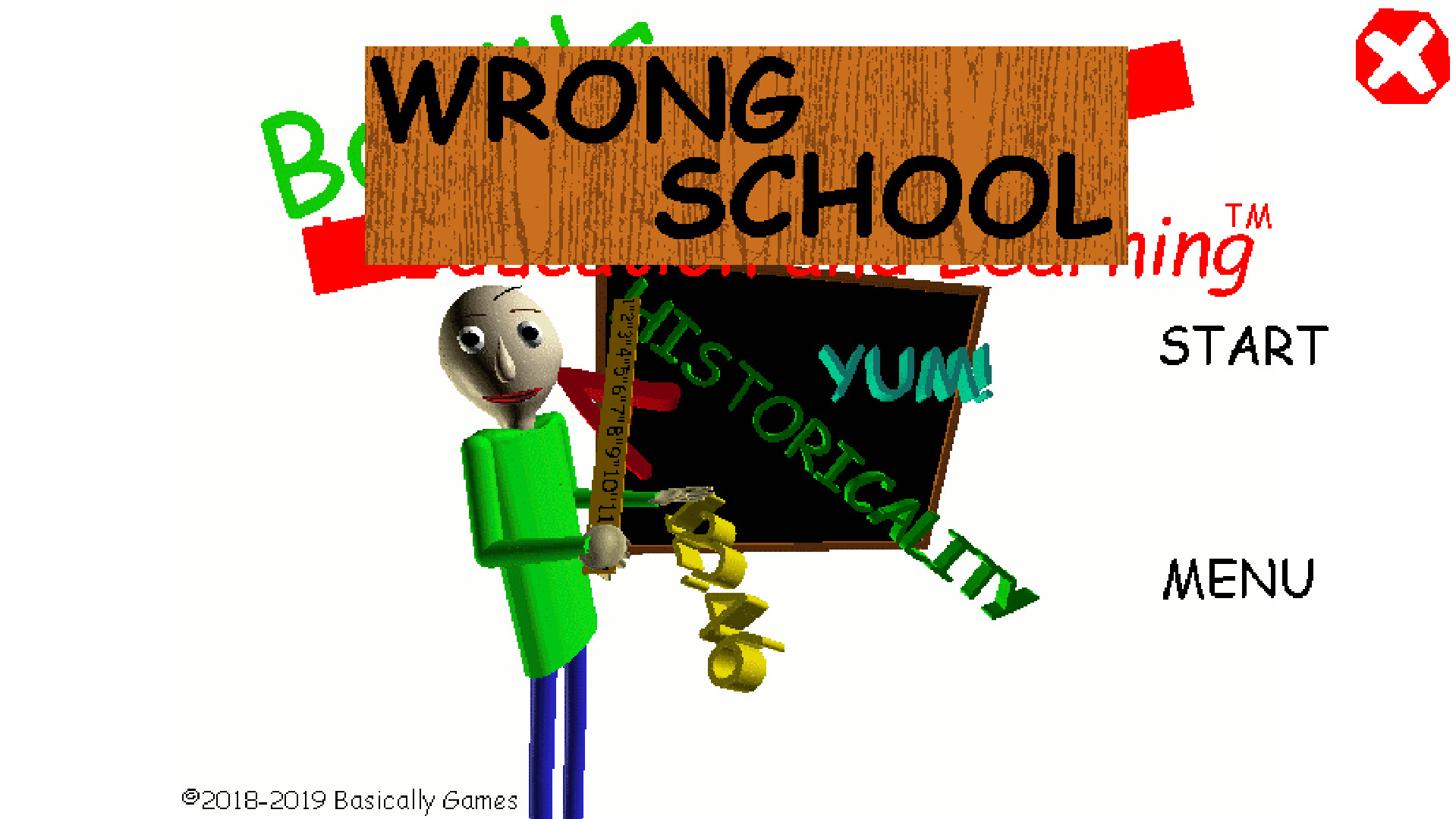 WRONG SCHOOL Mod for Baldi's Basics | Baldi Mods