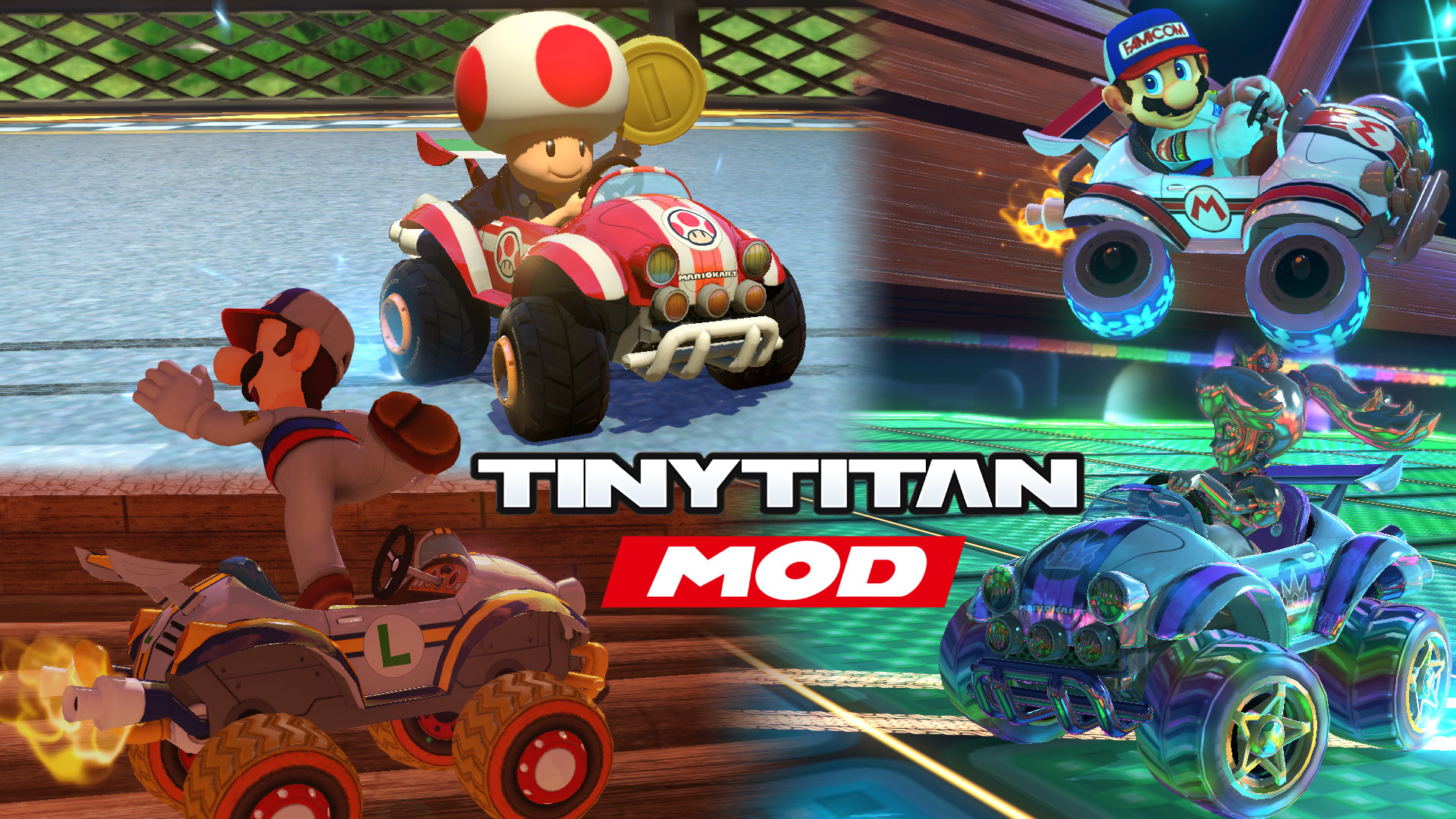 MKT - Tiny Titan in MK8U Mod for Mario Kart 8 | MK8 Mods