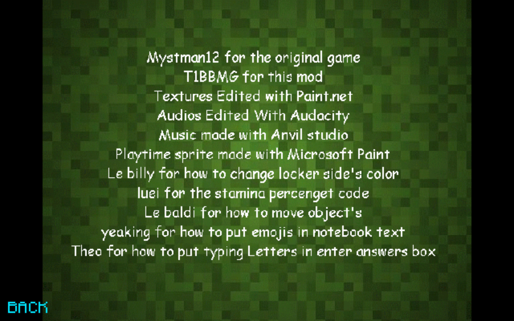 Zombie basics in mobs Mod for Baldi's Basics | Baldi Mods