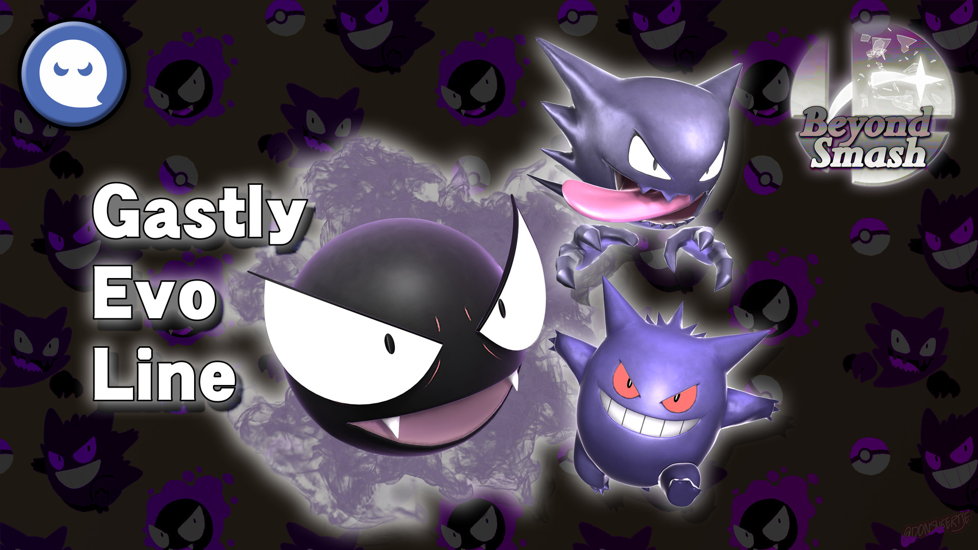 Gastly Evo Line [All-In-One] Mod for Super Smash Bros. Ultimate | SSBU Mods