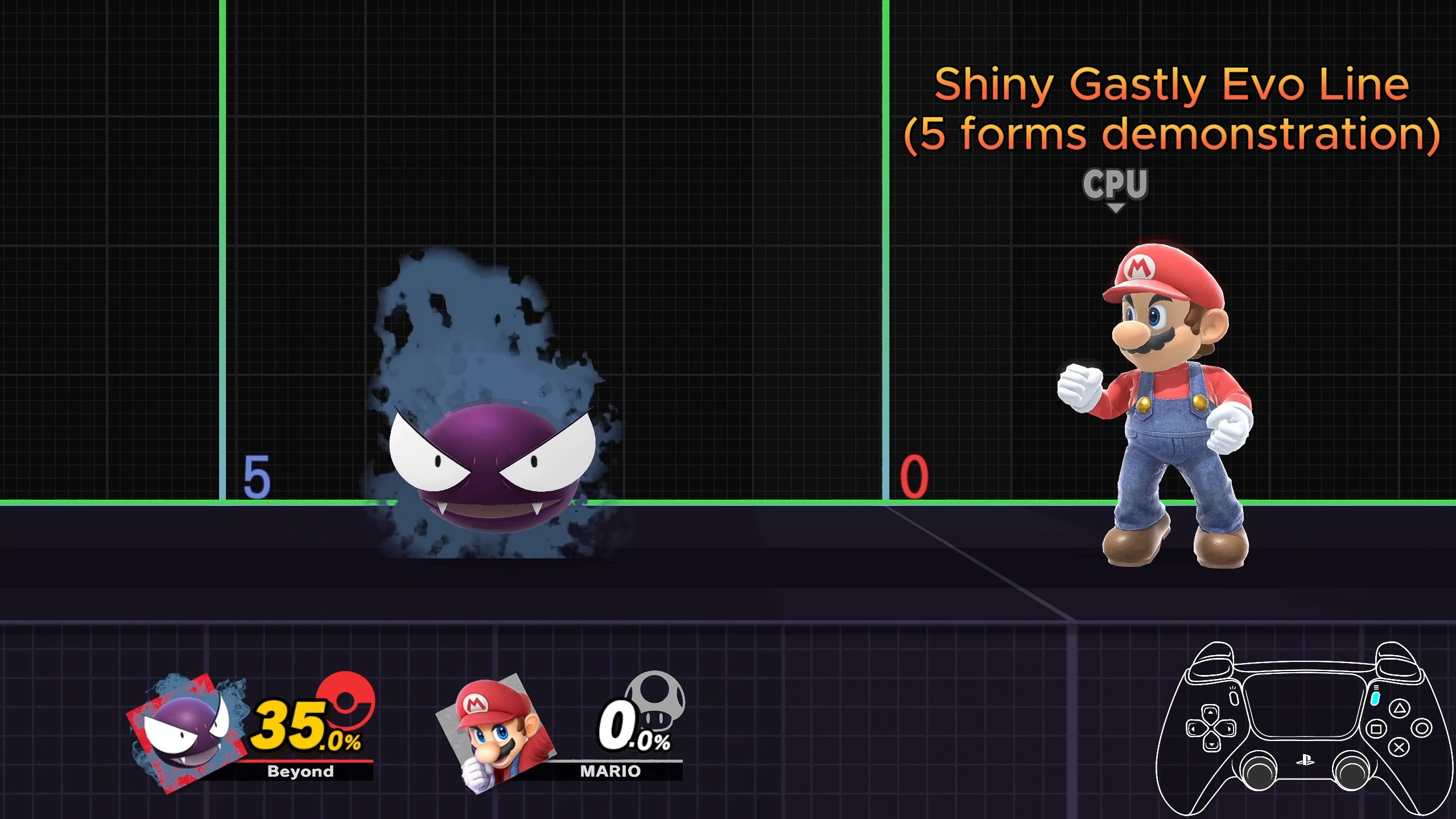 Gastly Evo Line [All-In-One] Mod for Super Smash Bros. Ultimate | SSBU Mods