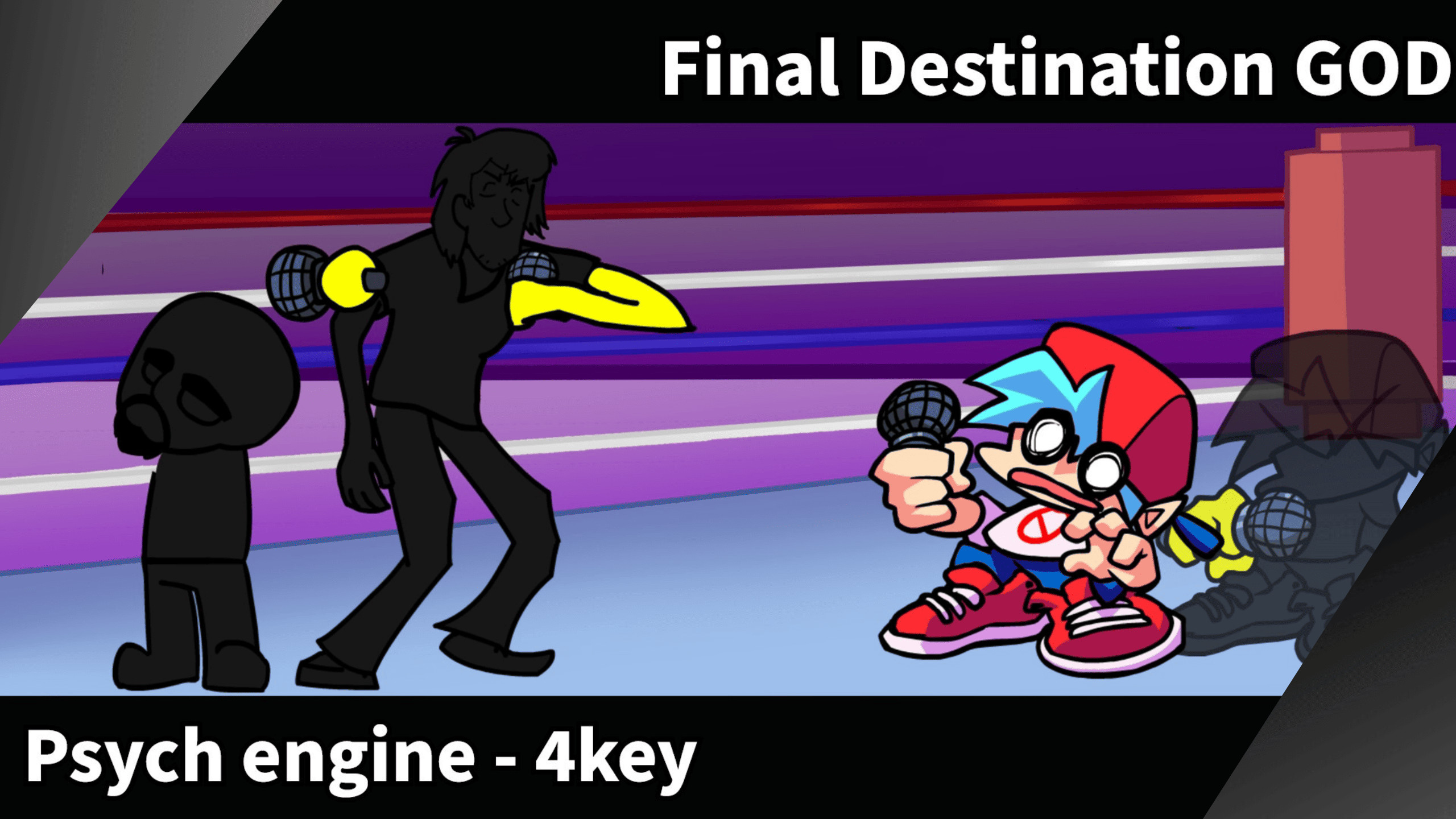 Final Destination GOD 4key Mod for Friday Night Funkin' | FNF Mods