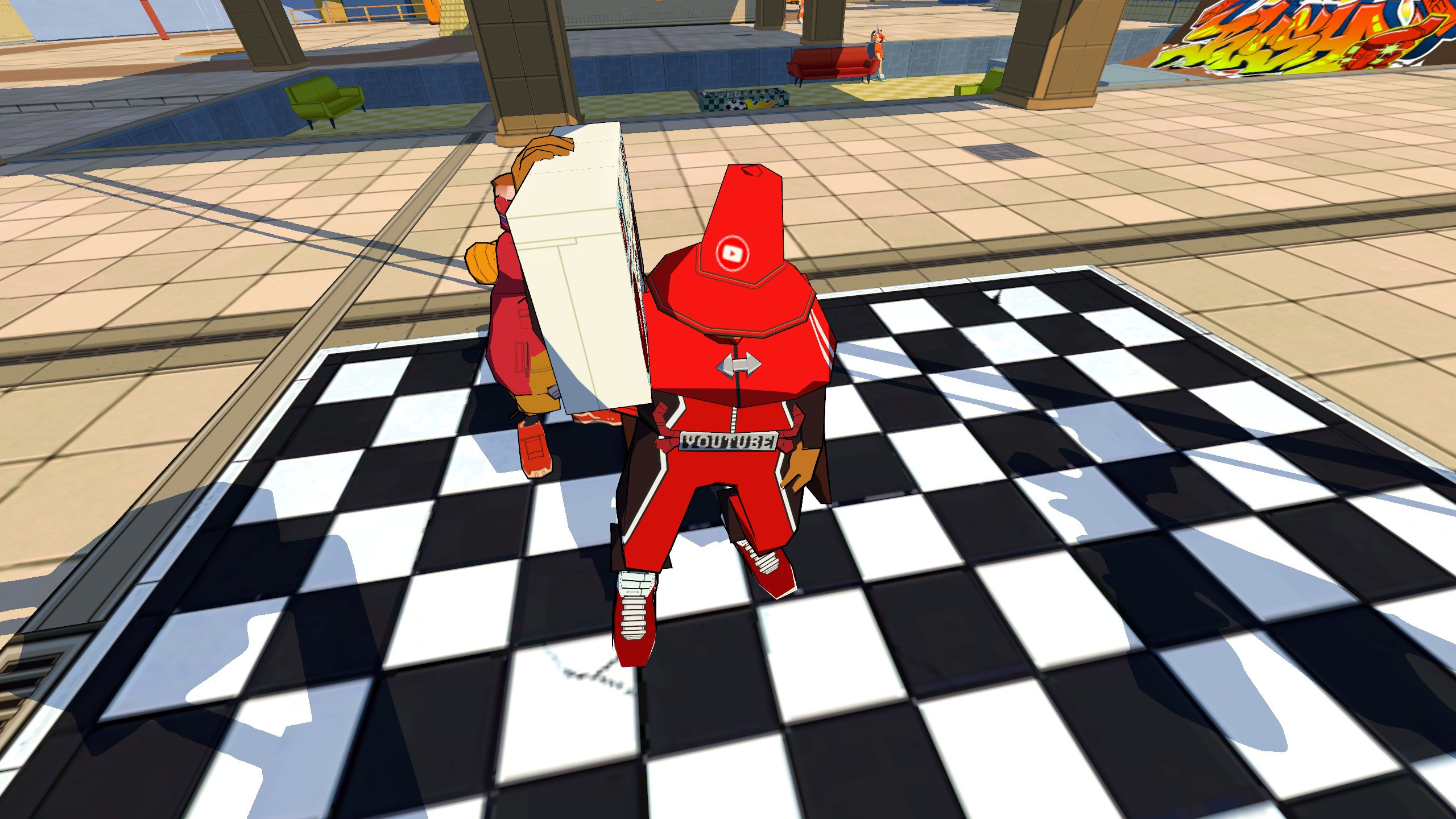 Youtube Grandpa (oldhead) Mod for Bomb Rush Cyberfunk | BRC Mods