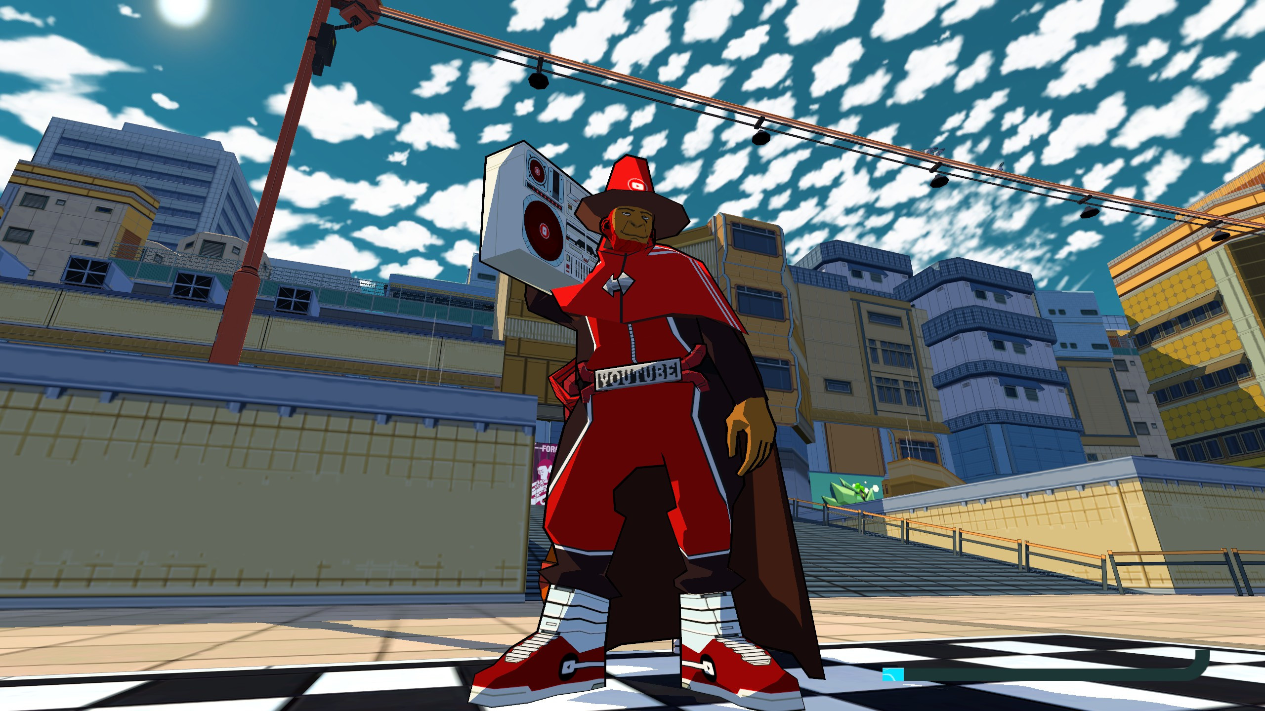 Youtube Grandpa (oldhead) Mod for Bomb Rush Cyberfunk | BRC Mods