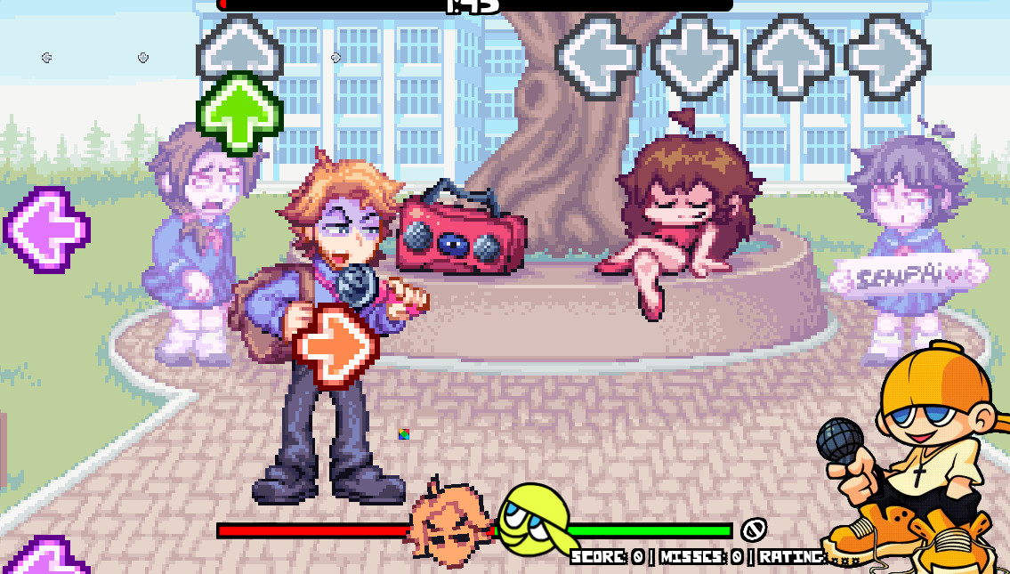 Downtown Philly FanBuild v2 Mod for Friday Night Funkin' | FNF Mods